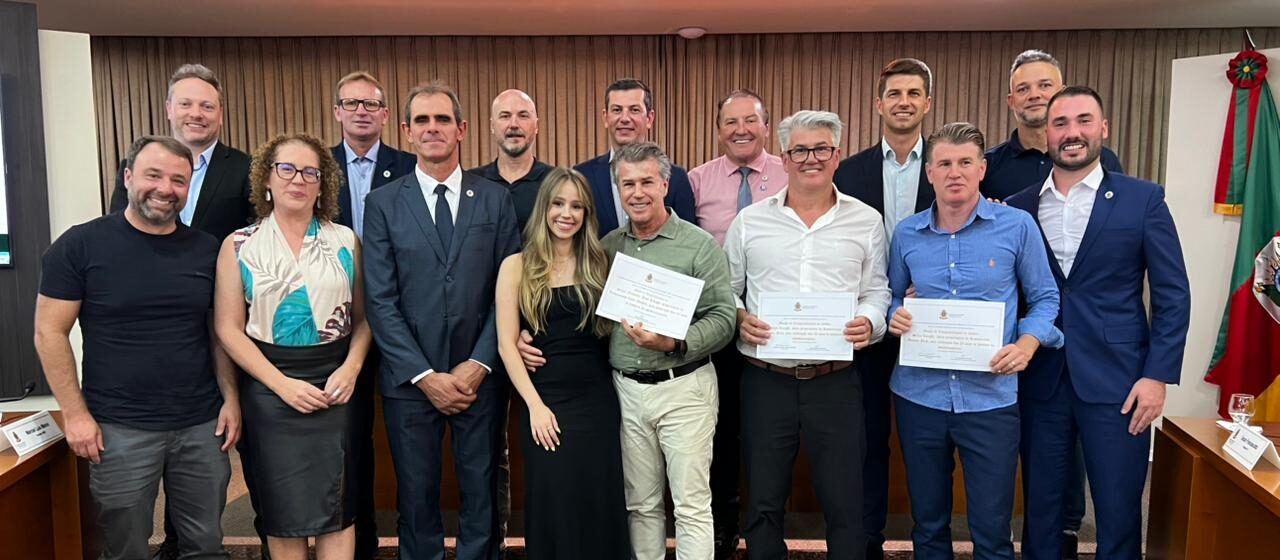 Câmara homenageia trajetória da família Longhi na gastronomia florense ...
